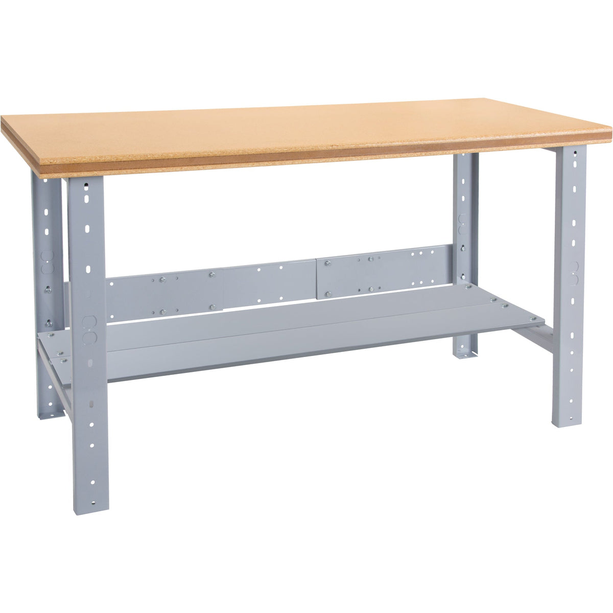 Heavy-Duty Modular Workbench, 48" W x 24" D x 2500 lbs. Capacity ...