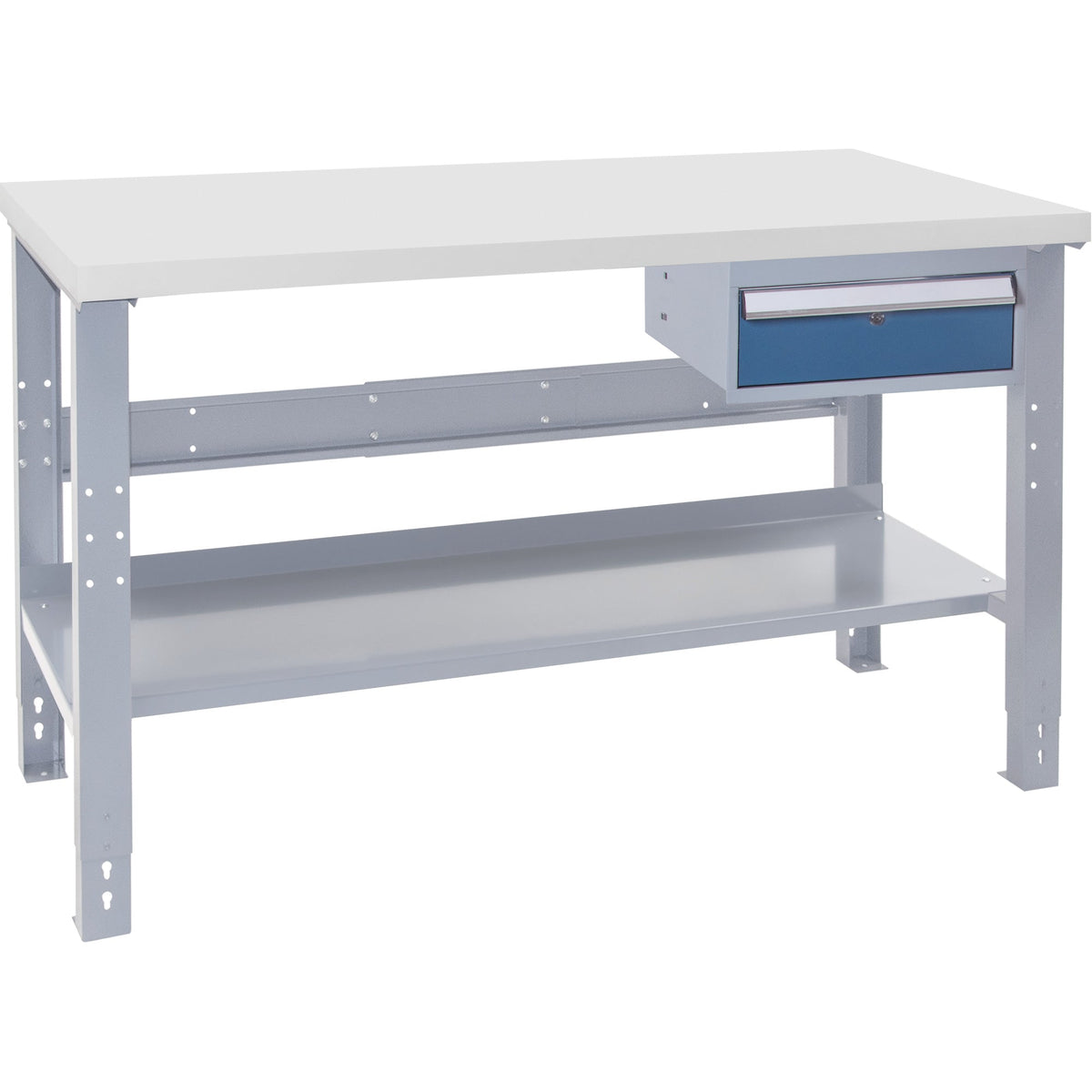 Industrial Modular Workbench, 48" W x 24" D x 1000 lbs. Capacity ...